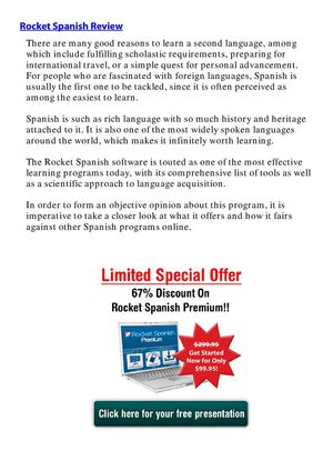 Calaméo - Rocket Spanish Review