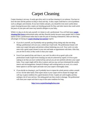 Calaméo - Carpet Cleaning