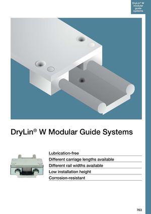 Calaméo - DryLin W Modular Guide Systems