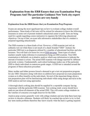 Calaméo - ERB testing