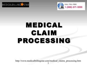 Calaméo - medical claim processing