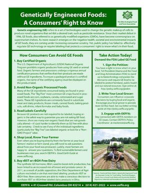 Calaméo - Genetically Engineered Foods: A Consumers' Right to Know