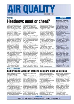 Calaméo - Air Quality Bulletin Issue 4 August 2006