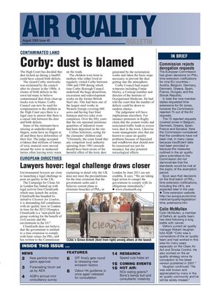 Calaméo - Air Quality Bulletin Issue 40 August 2009