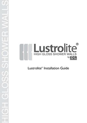 Calaméo - Lustrolite-Install_Guide