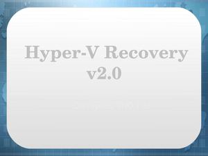Calaméo - Hyper-V Recovery