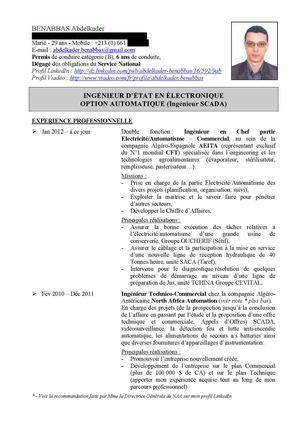 Calaméo - CV Automaticien Expérimenté