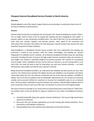 Calaméo - Cheapest Internet Broadband Service Provider In North America