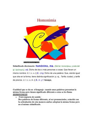 Calaméo - la Homonimia