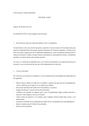 Calaméo - INFORME CORTO