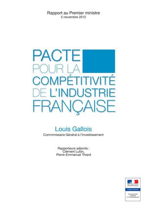 Calaméo - Rapport Gallois - PACTE POUR LA COMPÉTITIVITÉ DE L’INDUSTRIE ...