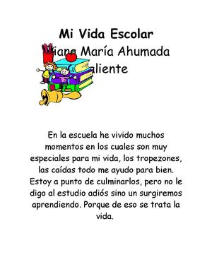 Calaméo - Mi vida escolar