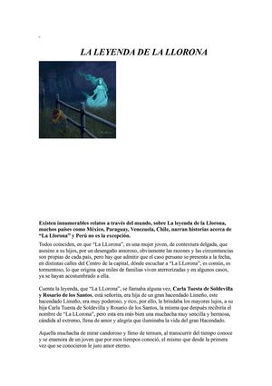Calaméo - LA LEYENDA DE LA LLORONA