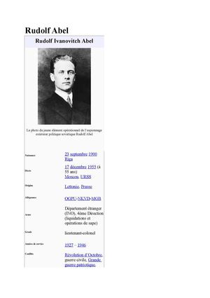 Calaméo - Rudolf Abel