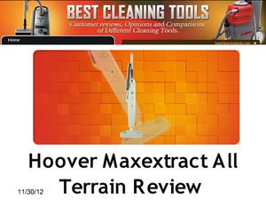 Calaméo - Hoover Maxextract