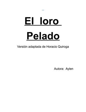 Calaméo - EL LORO PELADO