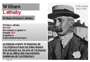 Calaméo - exposé sur l'architecte william richard lethaby