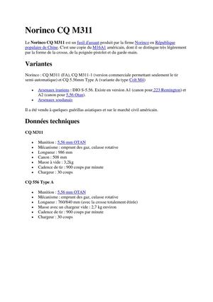 Calaméo - Norinco CQ M311