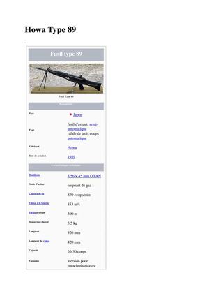 Calaméo - Howa Type 89