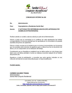 Calaméo - COMUNICADO INTERNO No 028