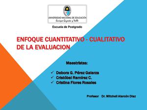 Calaméo - Evaluación Cuantitativa y Cualitativa - Generalidades
