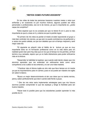 Calaméo - "RETOS COMO FUTURO DOCENTE