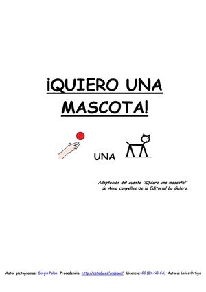 Calaméo - ¡QUIERO UNA MASCOTA!