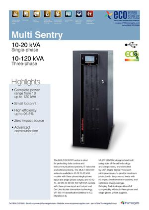 Calaméo - Riello Multi Sentry UPS