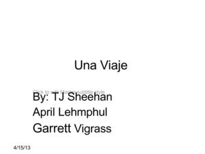 Calaméo - Una Viaje