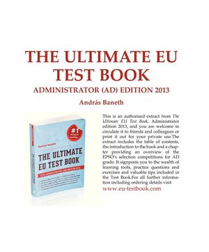 Calaméo - The Ultimate EU Test Book (extract)
