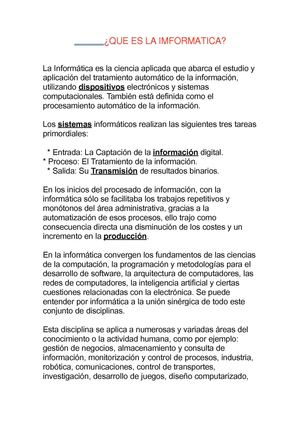 Calaméo - QUE ES LA IMFORMATICA
