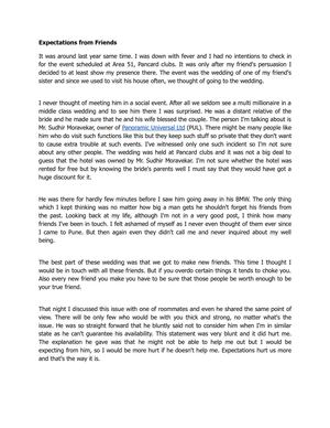 Calaméo - Expectations from friends - Siddhartha Moravekar