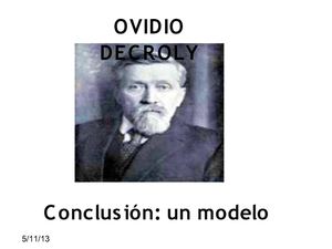 Calaméo - Ovidio Decroly