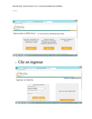 Calaméo - Cómo ingresar y utilizar la plataforma Sofia Plus