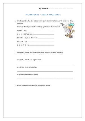 Calaméo - Alfred´s daily routines!