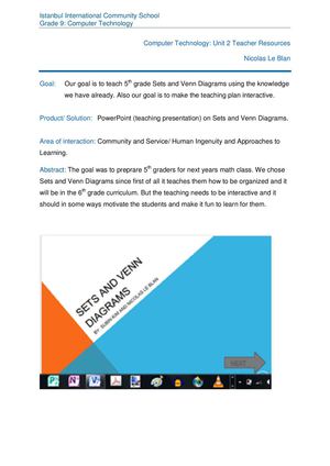 Calaméo - Unit 2 Teacher Resources Final