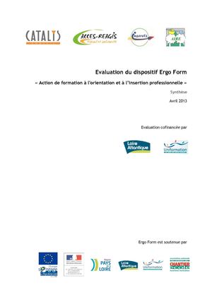 Calaméo - Synthèse évaluation Ergo Form