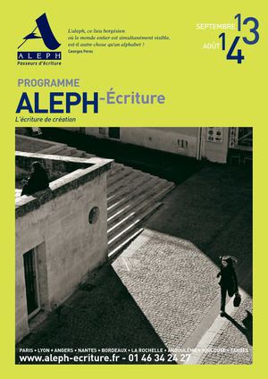 Calaméo - Programme Aleph-Écriture 2013-2014