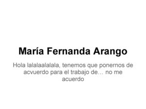 Calaméo - María Fernanda Arango