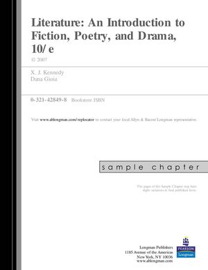 Calaméo - Introduction to Literature: Fiction, Poetry, Drama