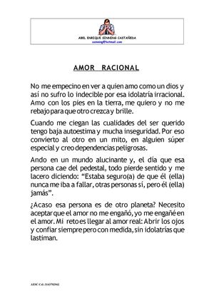 Calaméo - AMOR RACIONAL