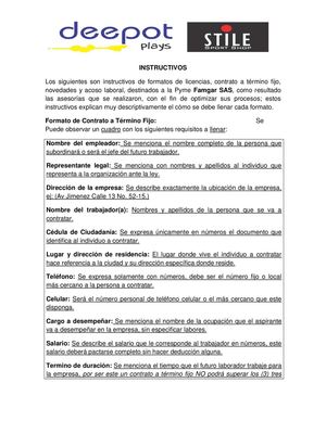 Calaméo - INSTRUCTIVO DE FORMATOS