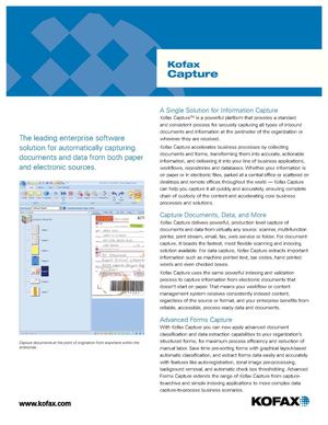 Calaméo - Kofax Capture