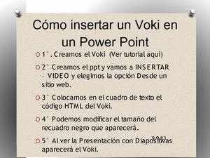 Calaméo - Cómo insertar un Voki en un Power Point