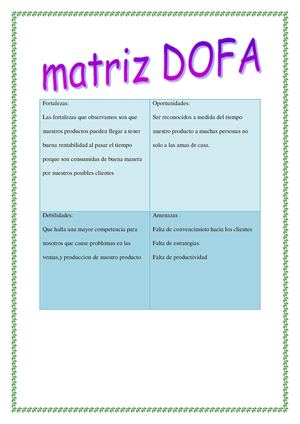 Calaméo - MATRIZ DOFA