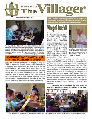 Calaméo - The Villager - Volume 1, number 5