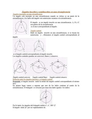 Calaméo - Ángulos inscritos y semiinscritos en una circunferencia