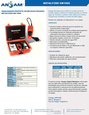 Calaméo - Metalyser HM1000