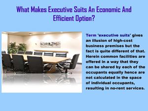 Calaméo - What Makes Executive Suits An Economic And Efficient Option?