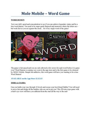 Calaméo - Mole mobile